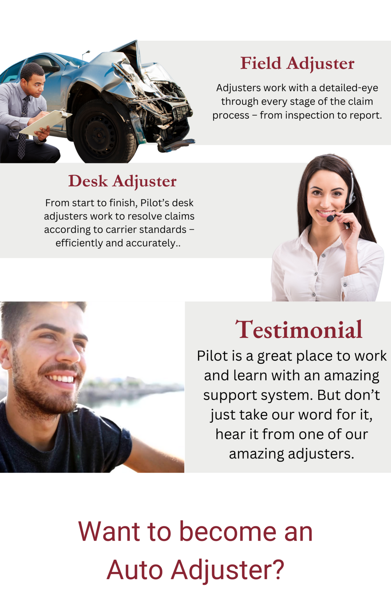 Auto Careers - Pilot Catastrophe Services